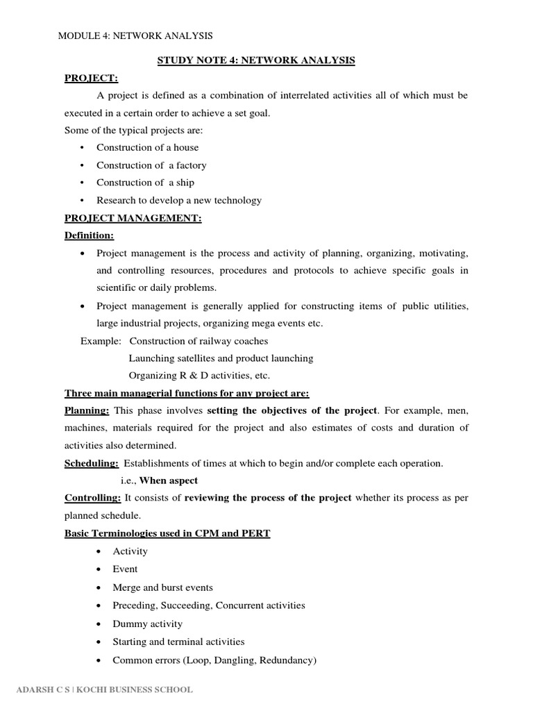 Module 4 Network Analysis 01 | PDF | Applied Mathematics | Systems Science