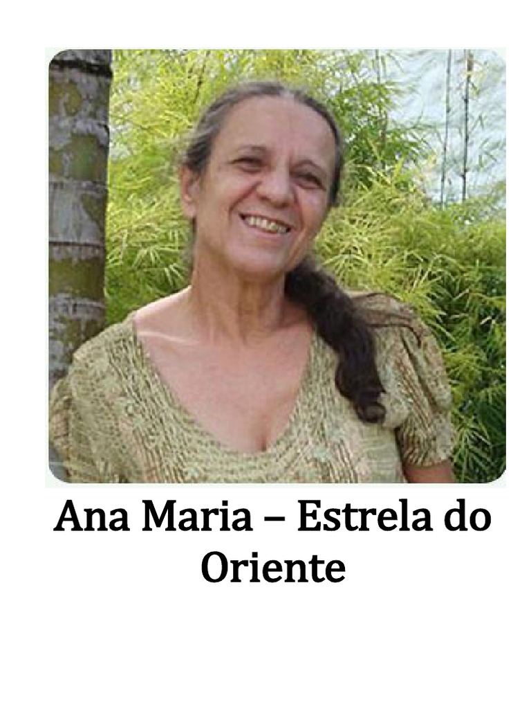 Ana Maria - Estrela Do Oriente | PDF | Amor | Maria, mãe de Jesus