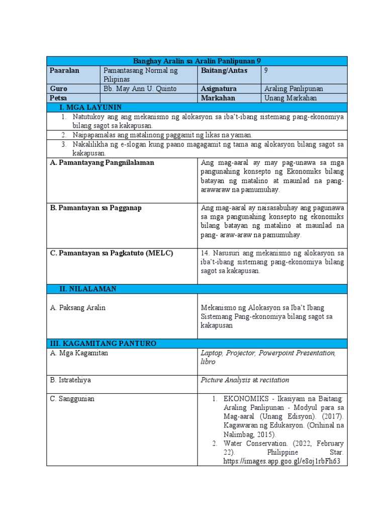 Task 5 Original Lesson Plan Quinto | PDF
