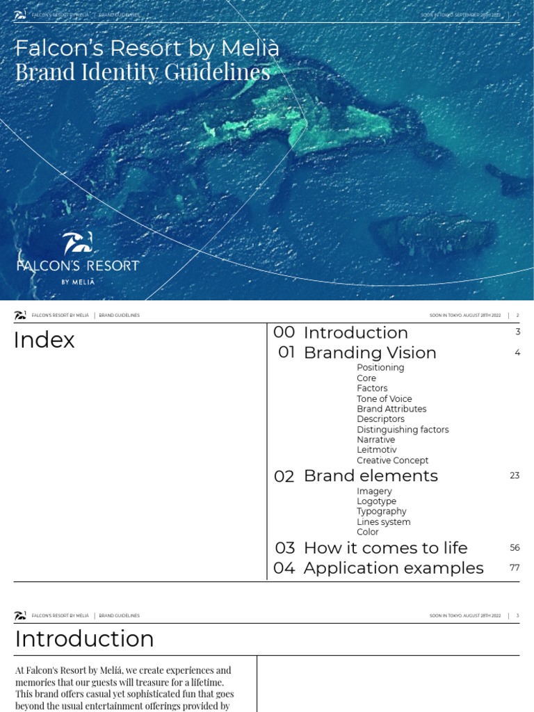 FalconsResort BrandDeck OCT22 ENG PDF | PDF | Logos | Brand
