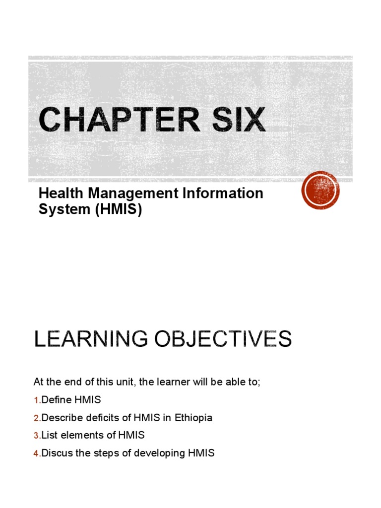 Health Management Information System (HMIS | PDF | Information | Information System