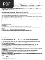 SCAT6 Instructions v9 | PDF | Concussion | Foot