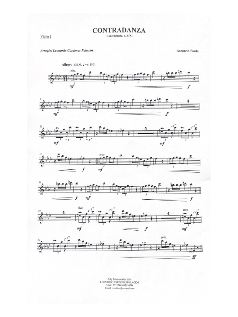 CONTRADANZA | PDF