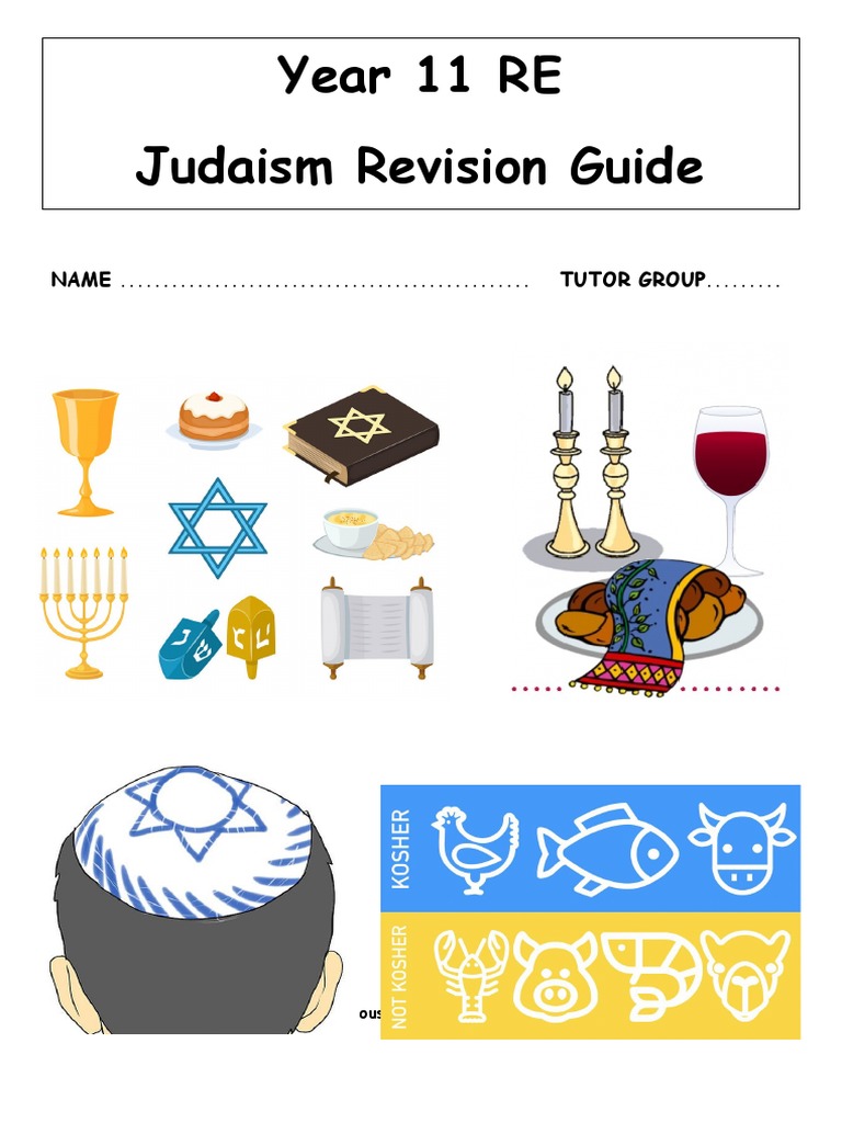 Judaism Revision Booklet 2018 2019 | PDF | Synagogue | Jewish Prayer