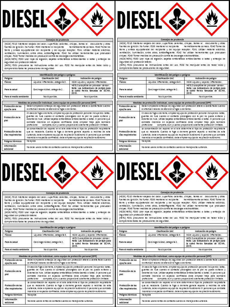 Diseño Etiqueta Diesel | PDF | Descarga electrostática | Ciencias fisicas