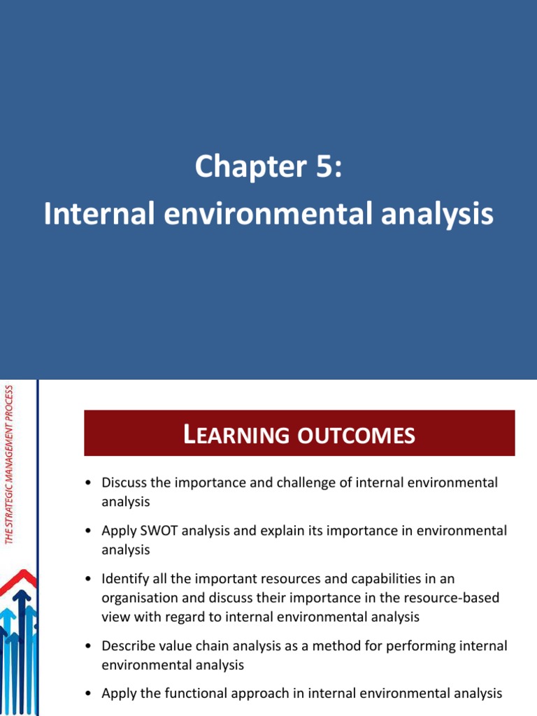 Chapter 5 Internal Enviroment Analysis PDF | PDF | Strategic Management | Swot Analysis