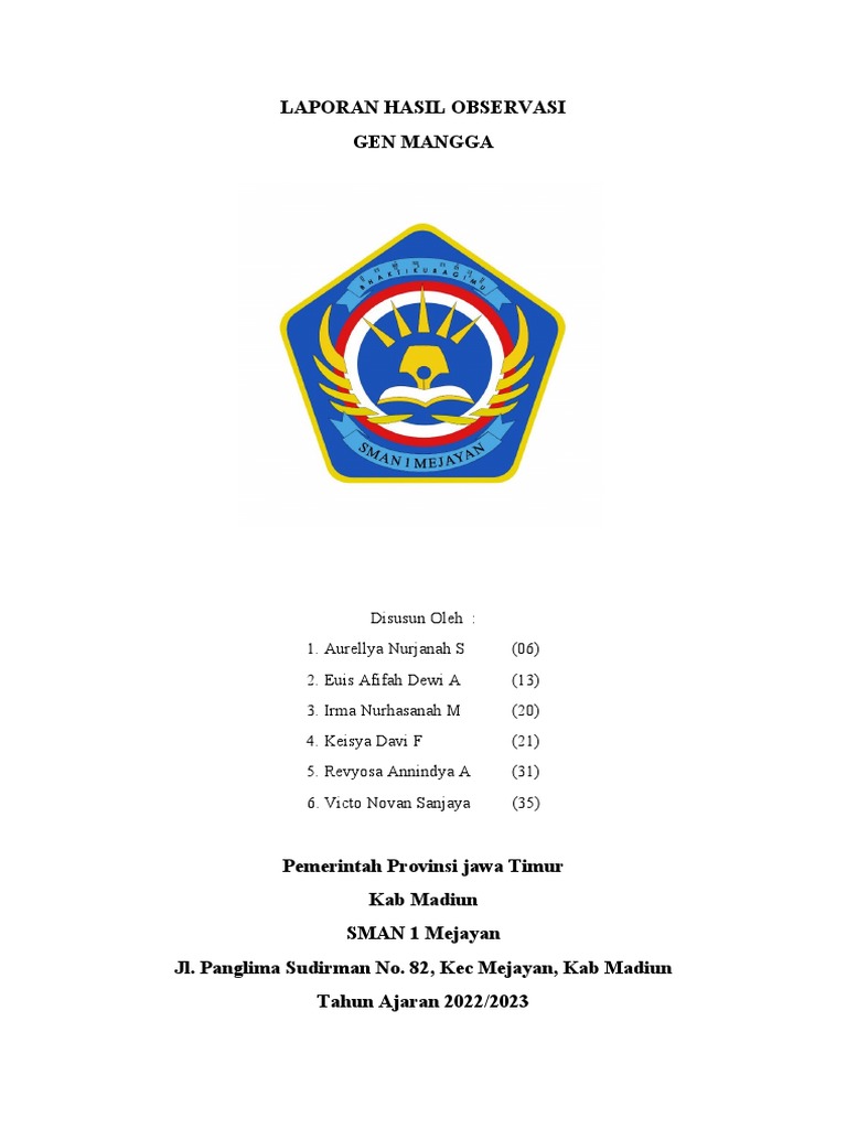 Laporan Biologi kk6 | PDF