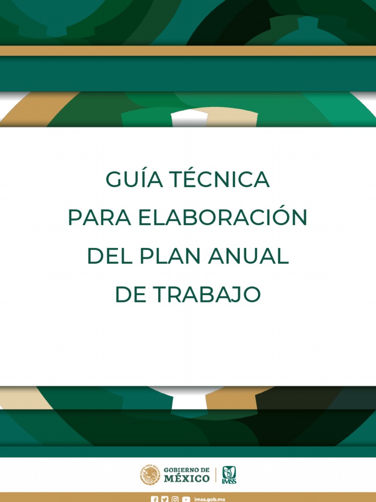9 Guía Técnica para Elaborar Plan Anual de Trabajo, 2022 | PDF