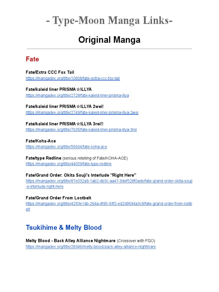 Manga Links PDF | PDF | Anime | Hentai
