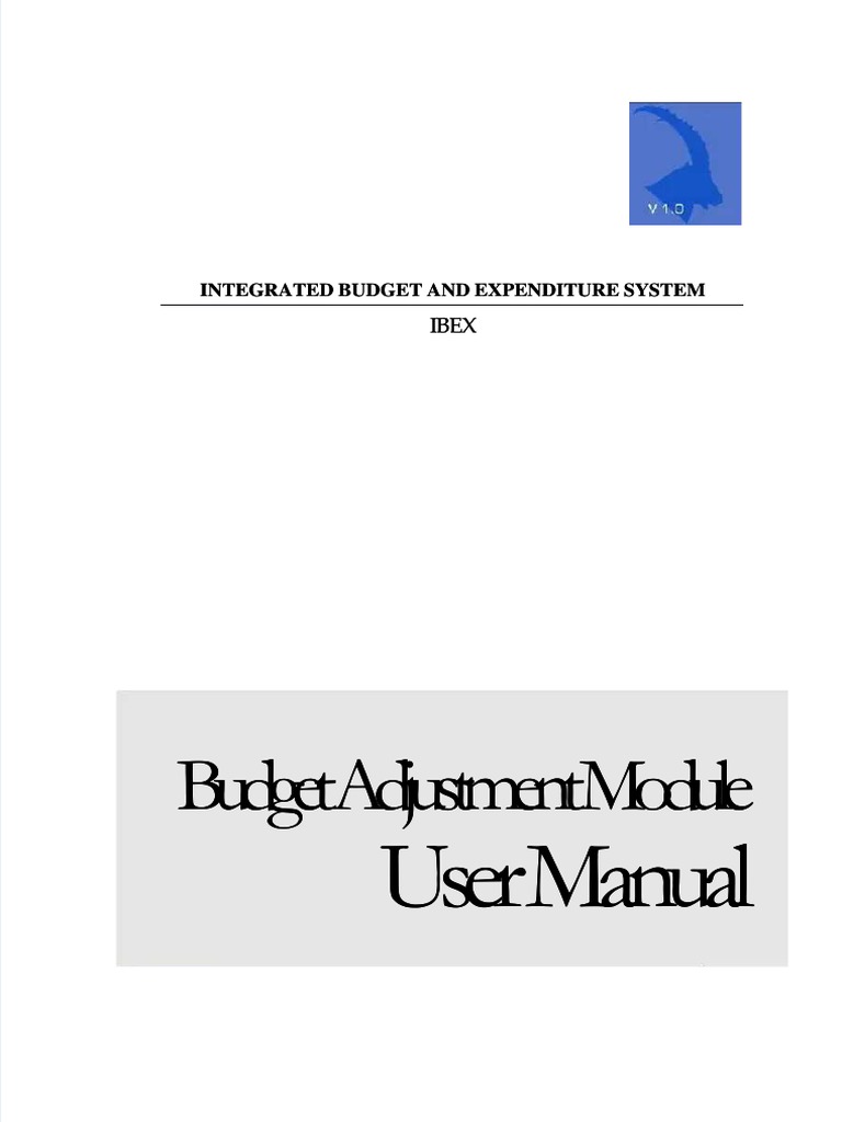 PDF Ibexbudget Adjustment Module Users Manual - Compress | PDF | Network Protocols | Networking ...