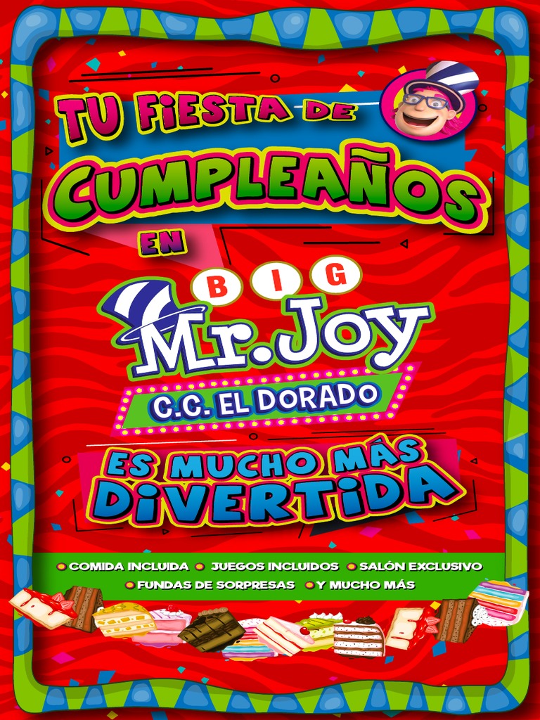 Fiesta de Cumpleaños en Mr. Joy | PDF | Cumpleaños | Observancias