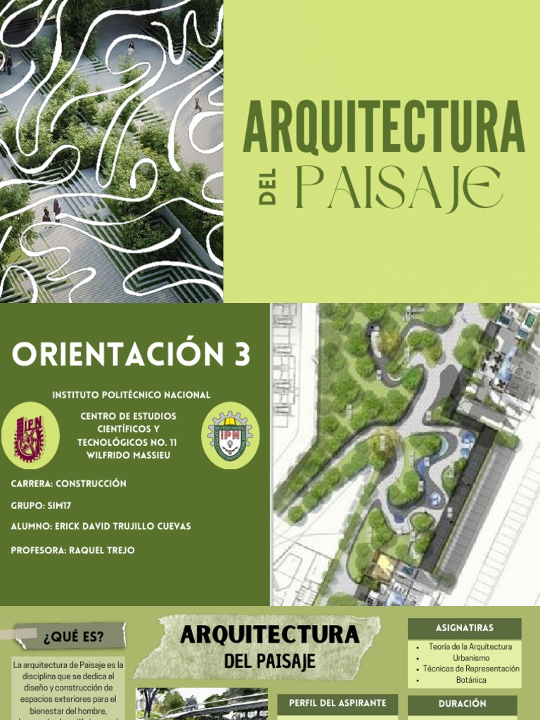 Documentos De Construccion De Arquitectura Paisajistica
