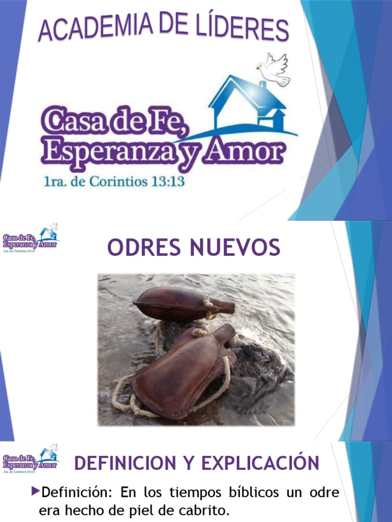 Renovación Espiritual: Odres Nuevos | PDF | Jesús | Ministerio de jesus