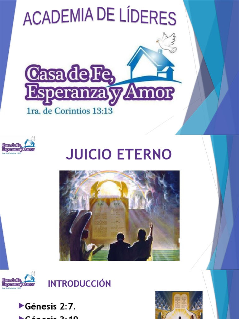 El juicio eterno: Principios y características del juicio de los ...