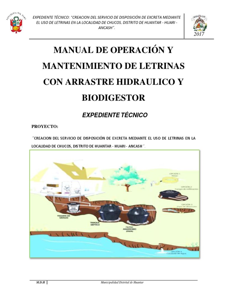 Manual de O&M de Biodigestor | PDF Manual de O&M de Biodigestor | PDF