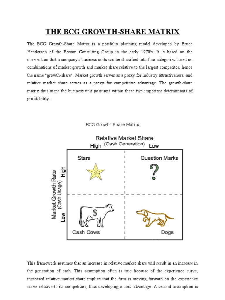The BCG Growth | PDF | Apple Inc. | I Pad