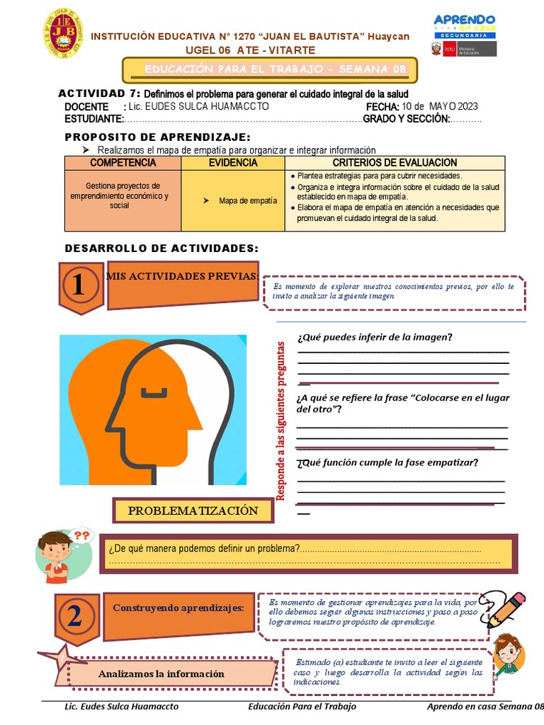 Actividad 07 Ept - 3° | PDF