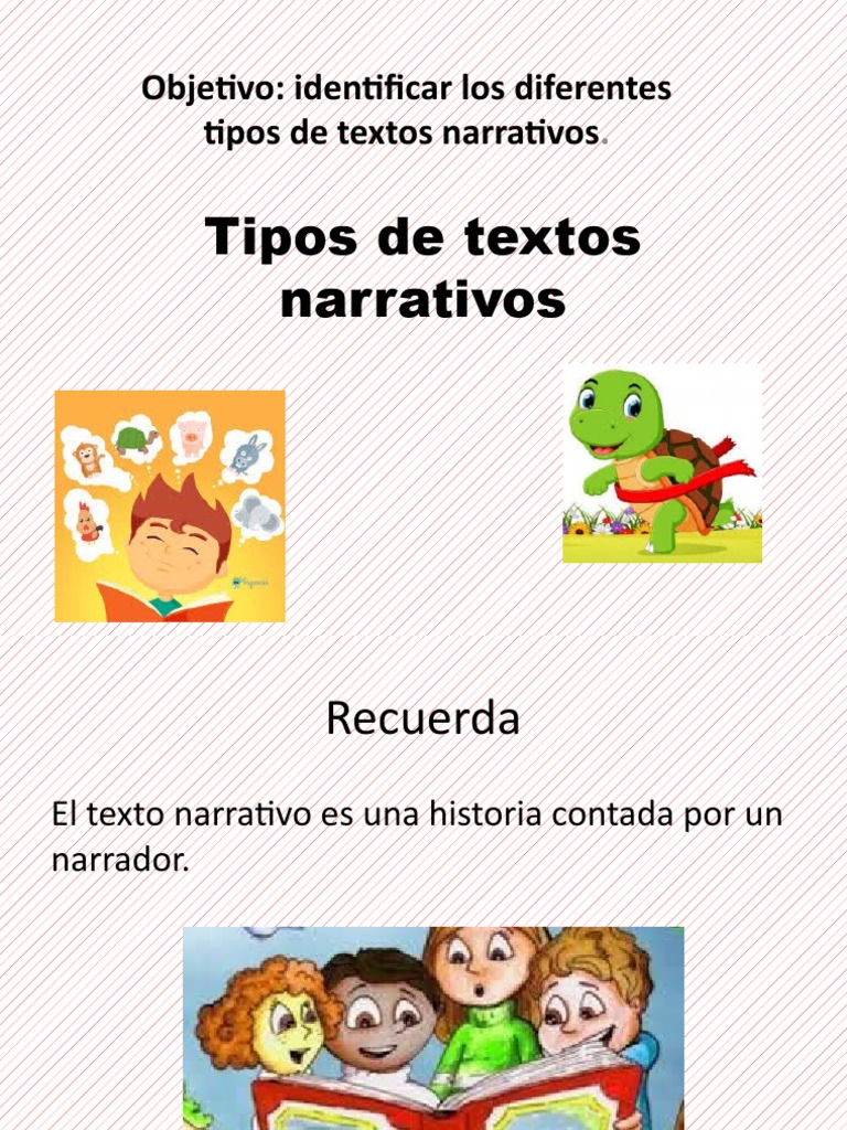 Tipos de Textos Narrativos 3ro Básico | PDF | Ficción general