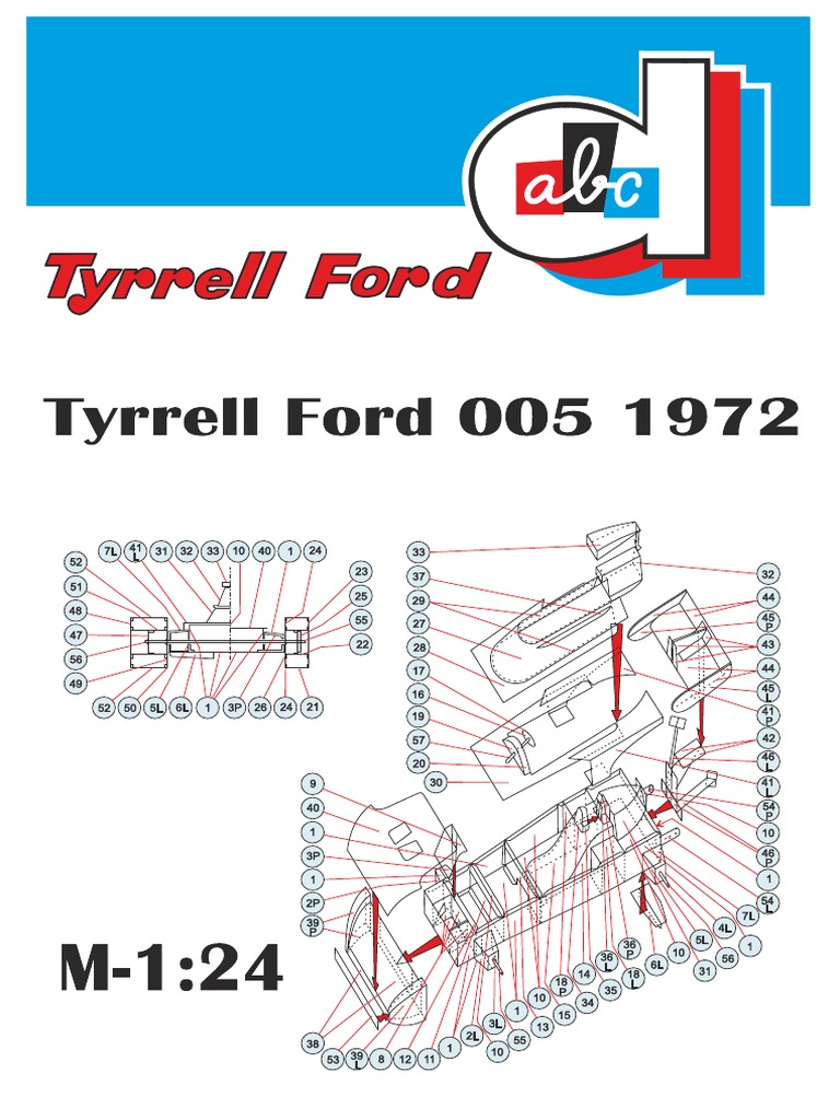 Tyrrell Ford 005 - Jackie Stewart François Cevert (1972) Stampa400 ...