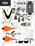 F1 Paper Model - Ferrari F2007 Paper Car PDF | PDF | Racing Formulas ...