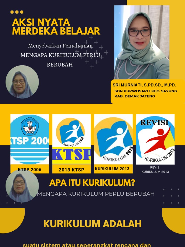 Aksi Nyata Kurikulum Merdeka | PDF