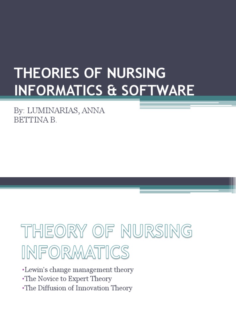 Theories of Nursing Tics & Software | PDF | Free Software | Expert