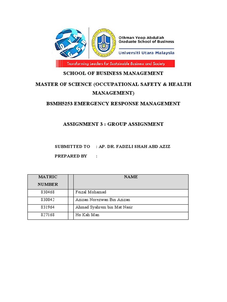 Emergency Management Response Overview | PDF | Emergency Management ...