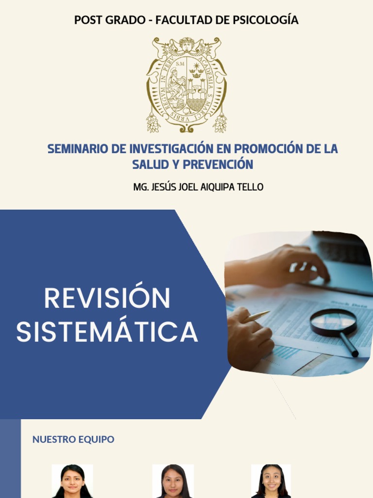Revisión Sistemática PDF | PDF