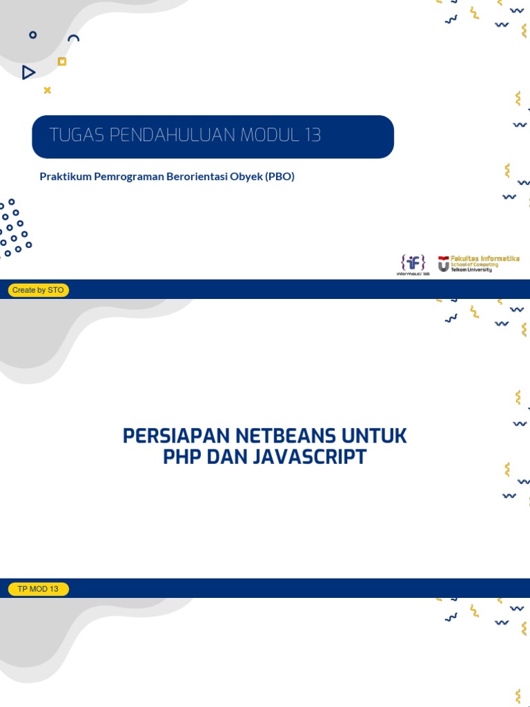Panduan NetBeans untuk PHP & JS | PDF