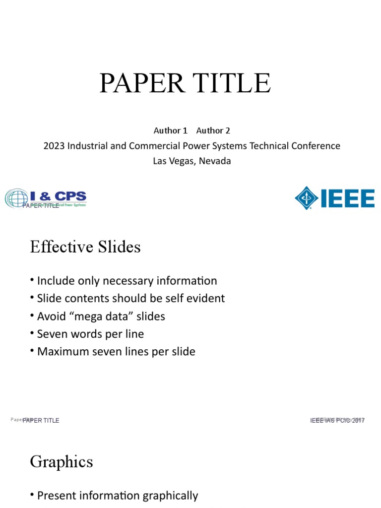 ICPS 2023 Presentation Template | PDF | Graphics | Printer (Computing)