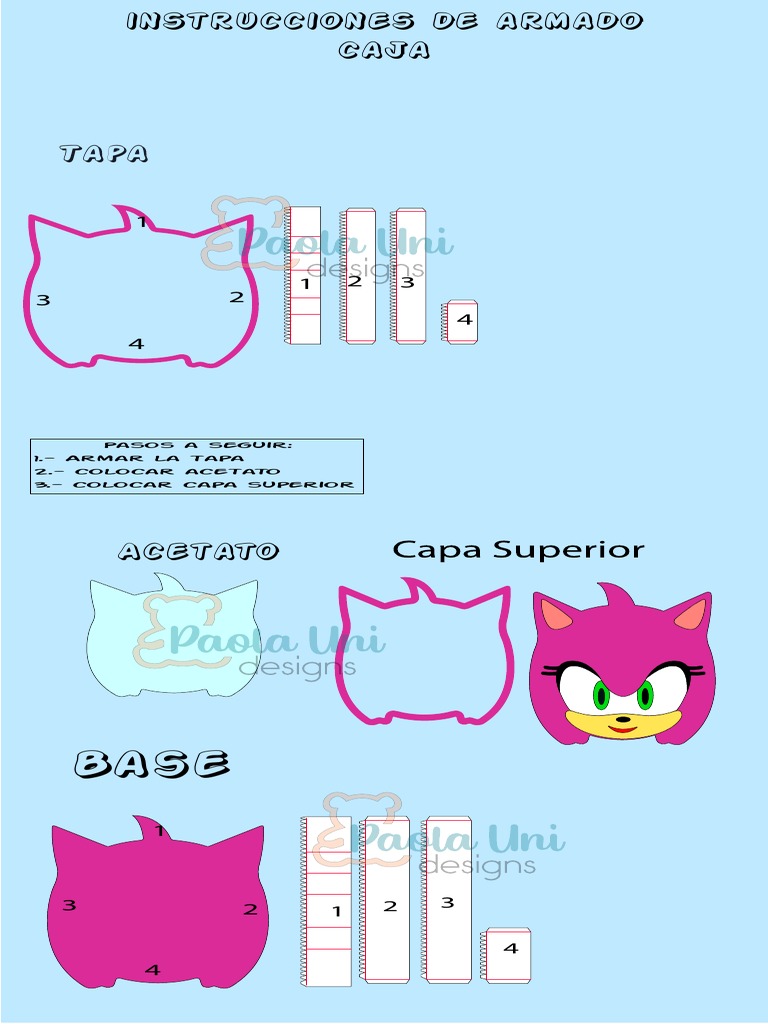 Sonic Rosa Instrucciones PDF | PDF