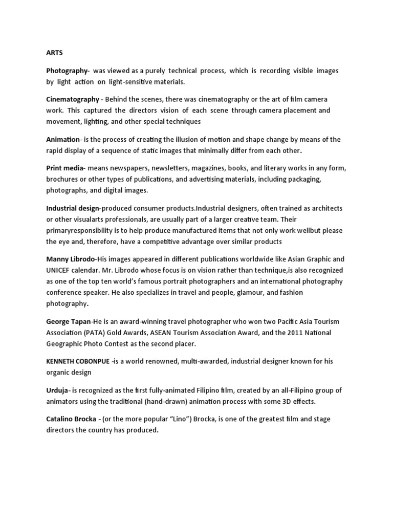 ARTS Point q3 | PDF | Technology & Engineering