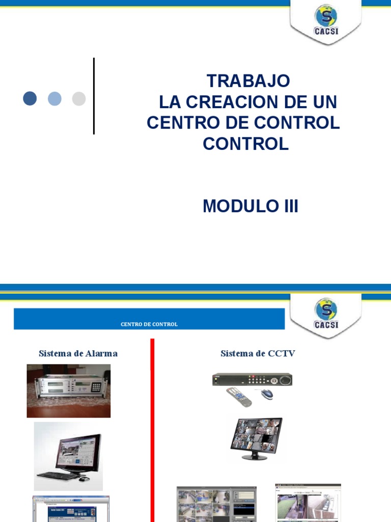 Trabajo La Creacion de Un Centro de Control | PDF