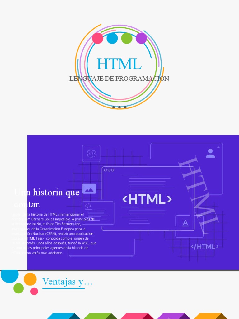 Lenguaje HTML | PDF | HTML | Hipertexto Lenguaje HTML | PDF | HTML | Hipertexto