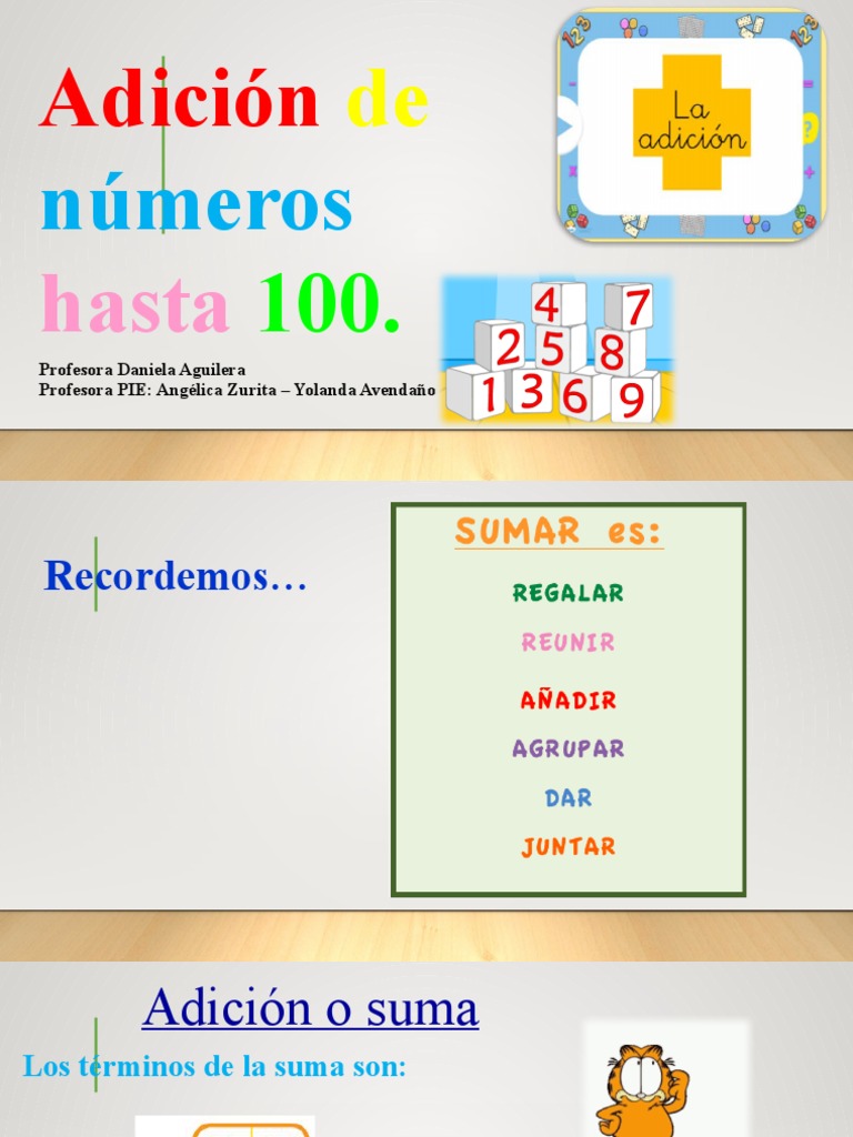 Sumando números hasta 100: una guía paso a paso | PDF | Epistemología ...