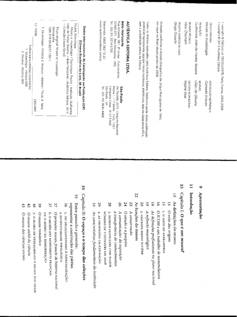 História Dos Museus - D.Poulot PDF | PDF