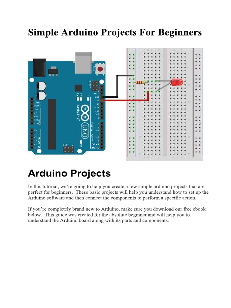 Simple Arduino Projects PDF | PDF
