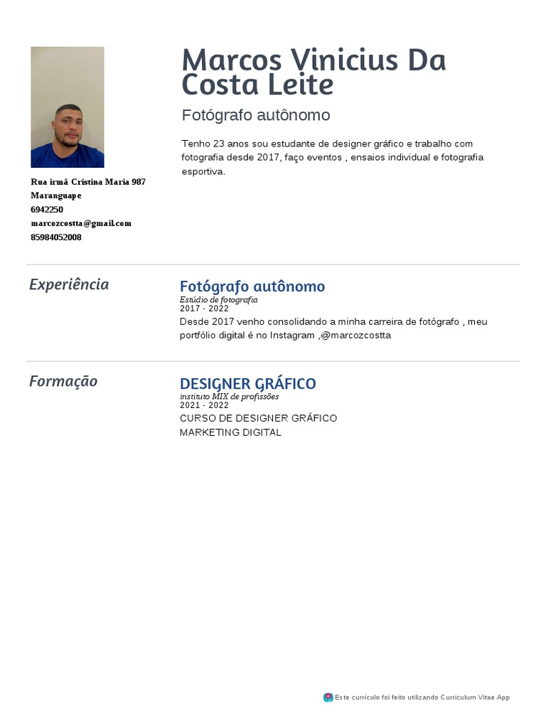 Currículo PDF | PDF