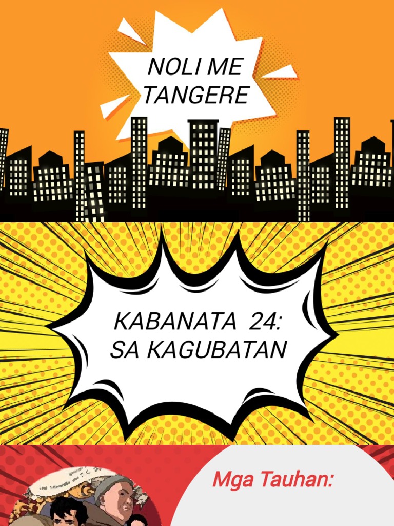 Noli Me Tangere Kabanata 24 | PDF