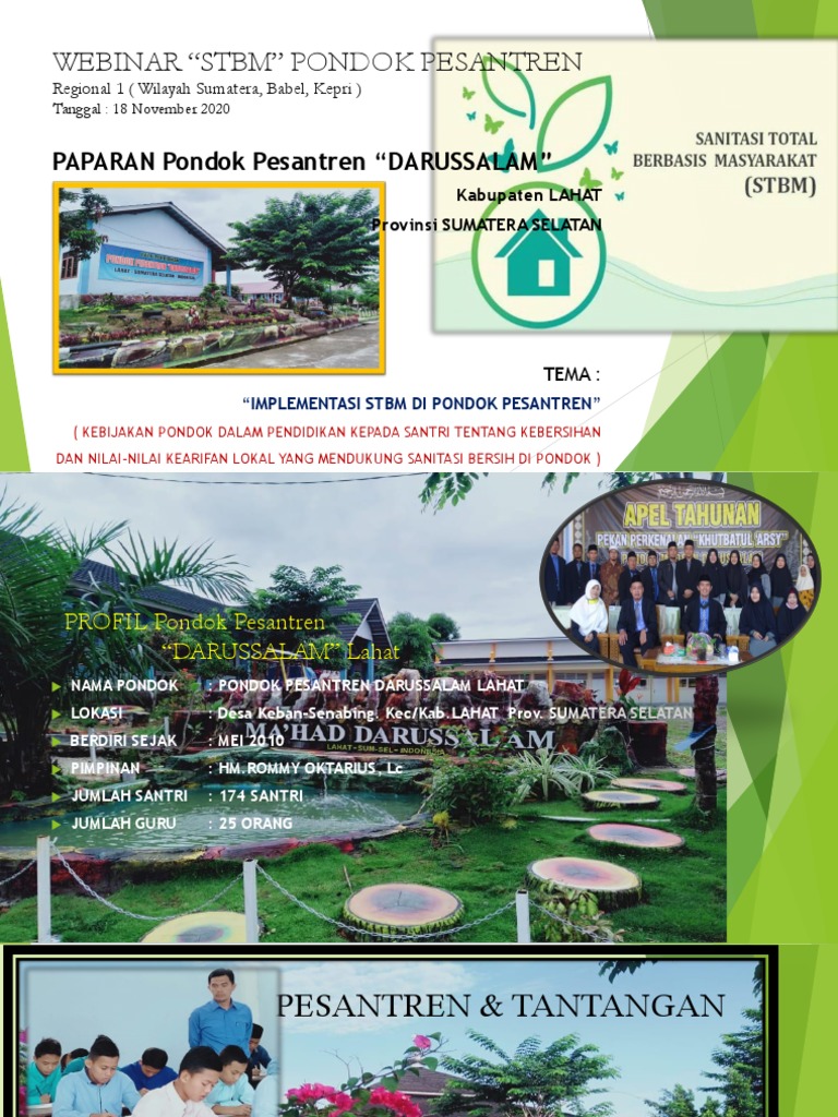 #3 - Materi Dari Pontren Darussalam, Kab. Lahat. | PDF