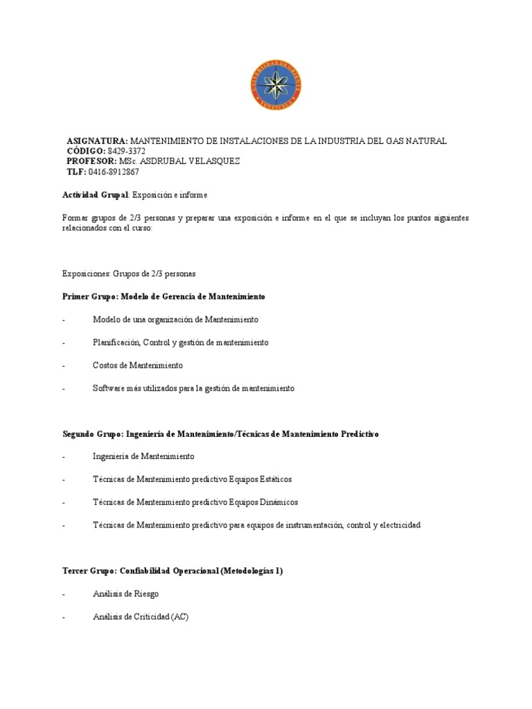 2da Evaluación - Actividad Grupal - Exposición | PDF