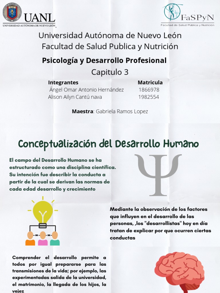 Presentación Capitulo 3 Psicologia | Descargar gratis PDF | Adolescencia | Adultos