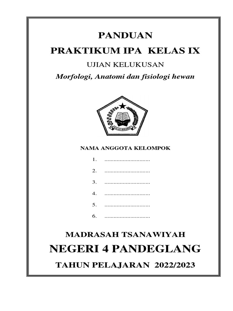Praktekum IPA Kls 3 TH 2023 PDF | PDF | Kesehatan Holistik