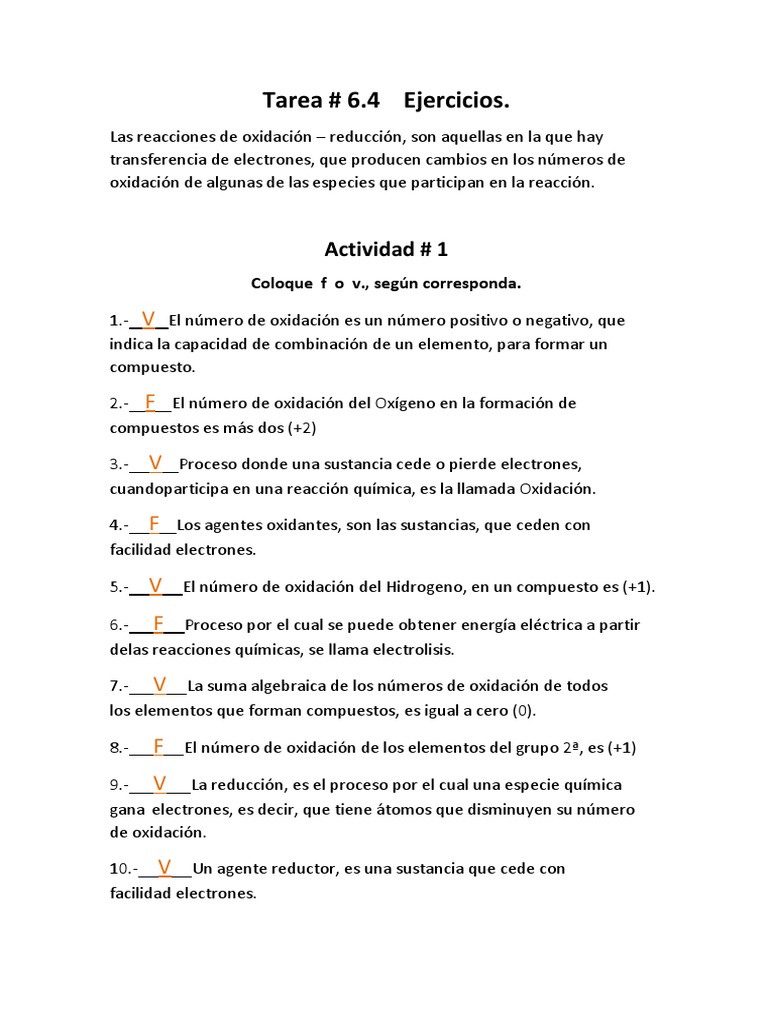 Tarea 6.4 Ejercicios Comple PDF | PDF