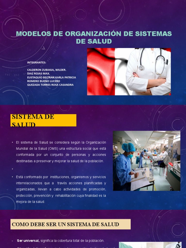 Modelo Organización Sistema de Salud | PDF | Hospital | Cuidado de la salud