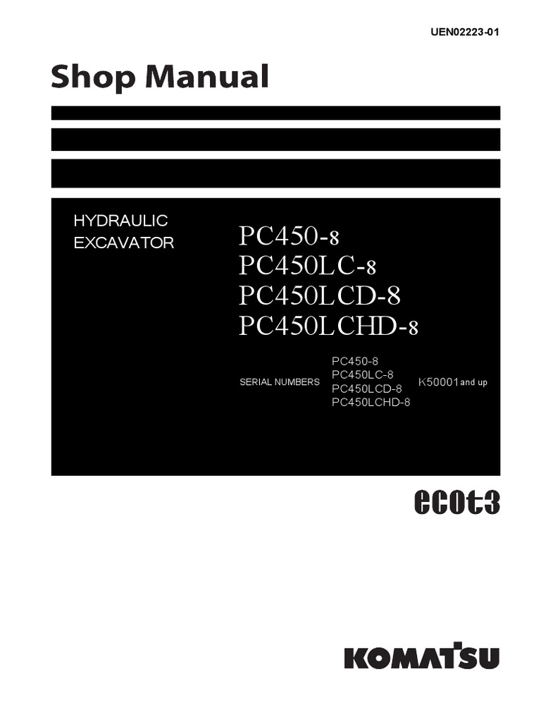 PC450-8 Manual de Taller | PDF | Engines | Vehicle Technology