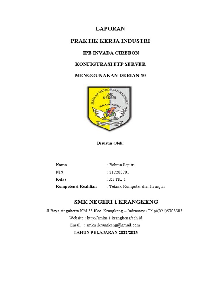 Laporan. Rahma | PDF