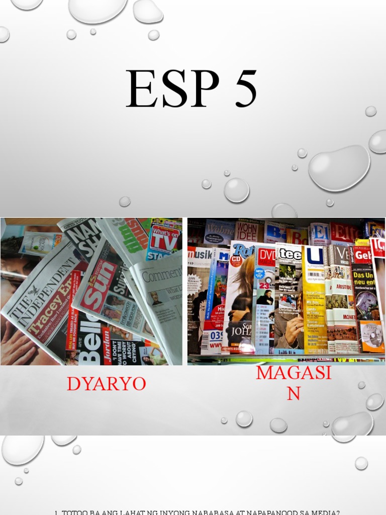 Esp 5 - Uri NG Media | PDF