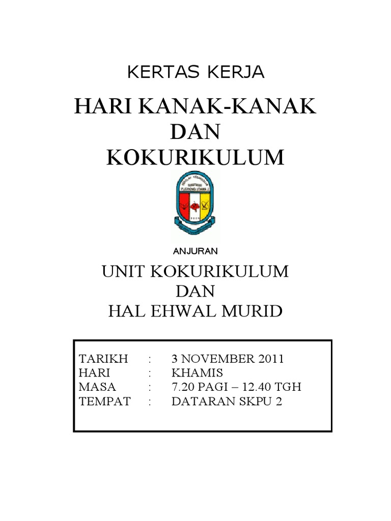 KK HARI KANAK-KANAK | PDF