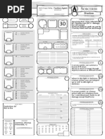 Munchkin Character Sheet | PDF